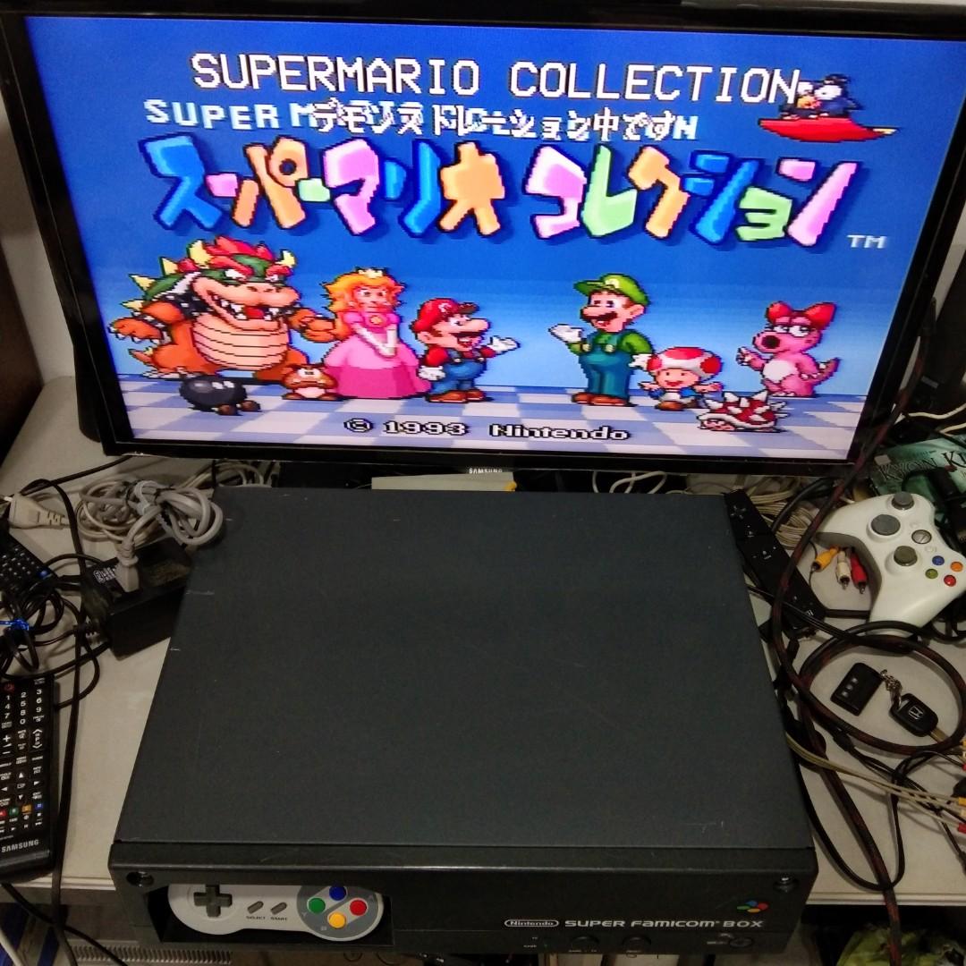 Nintendo Super Famicom Box SHVC System Console Set PSS-01, Video Gaming ...