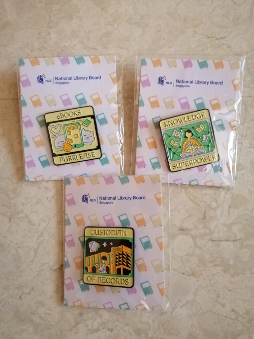 NLB Pin 2021, Hobbies & Toys, Toys & Games on Carousell