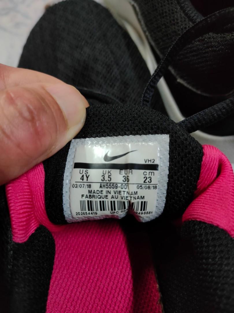 ORIGINAL NIKE VIALE VH2 BLACK/PINK, Babies & Kids, Babies & Kids ...