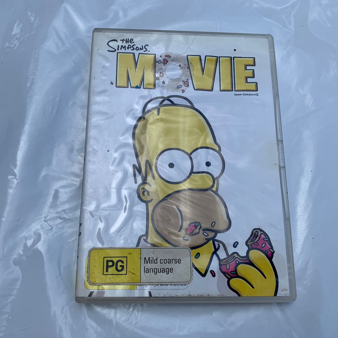 PO MOVIE CARTOON 2007 THE SIMPSONS MOVIE, Hobbies & Toys, Music & Media ...