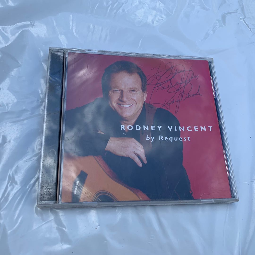 PO MUSIC CD ALBUM RODNEY VINCENT BY REQUEST SIGNED AUTOGRAPH, Hobbies ...