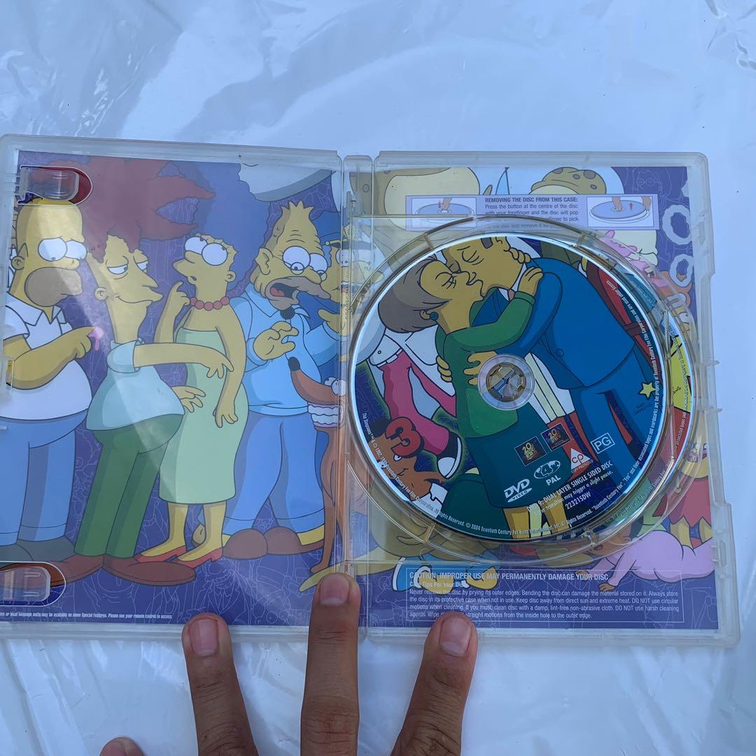 PO VINTAGE TV SERIES MOVIE 1993 THE SIMPSONS THE COMPLETE FOURTH SEASON ...