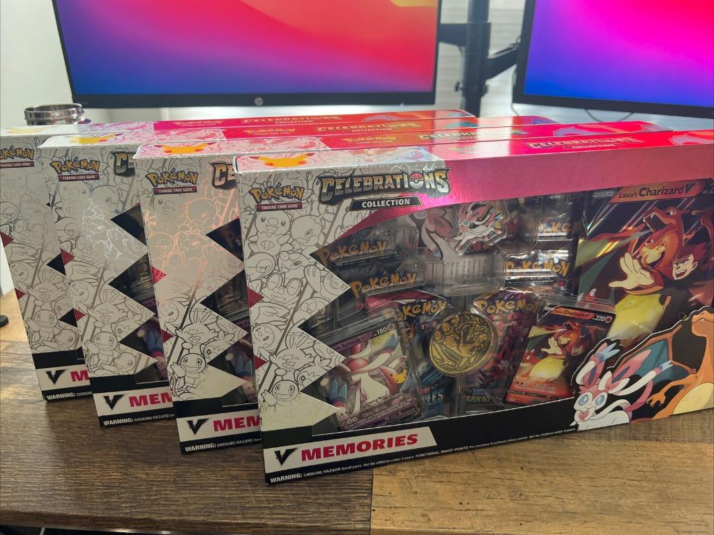 Pokemon Celebrations V Memories Box Gamestop Exclusive Charizard ...