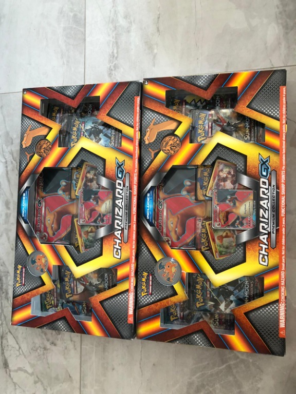 Pokemon Charizard GX Premium Collection Box, Hobbies & Toys, Toys ...