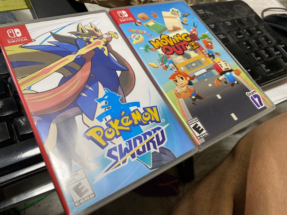 Pokemon Sword + Moving out ₱2500 (negotiable), Video Gaming, Video ...