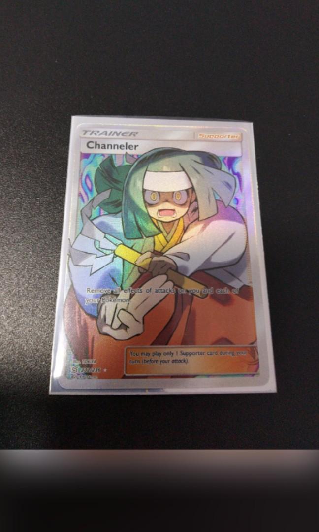 Pokemon TCG Channeler Full Art Trainer Ultra Rare - SM Unified Minds ...