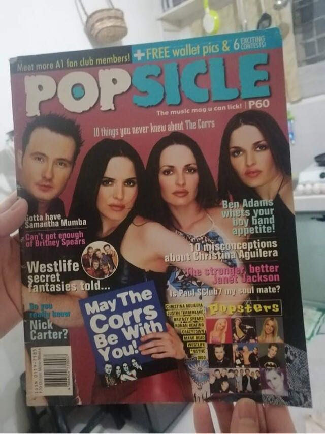 Popsicle magazine the corrs on cover, Hobbies & Toys, Books & Magazines ...