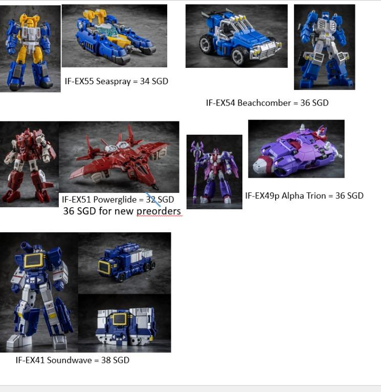 Preorder Iron Factory legends-sized transformers: Alpha Trion ...