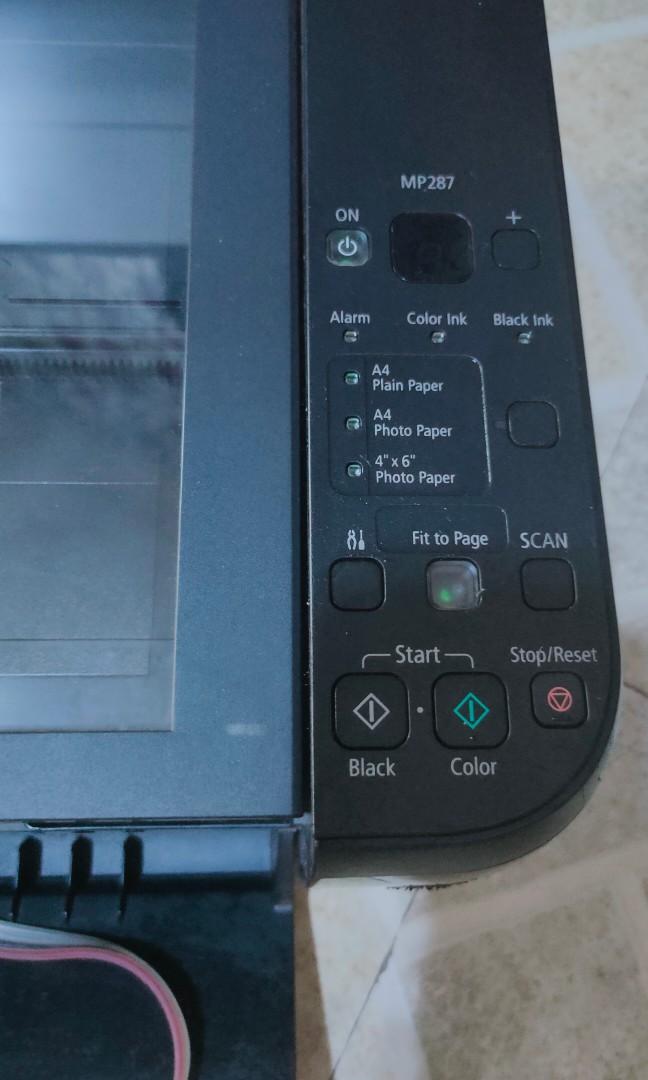 PRINTER CANON MP287, Computers & Tech, Printers, Scanners & Copiers on ...