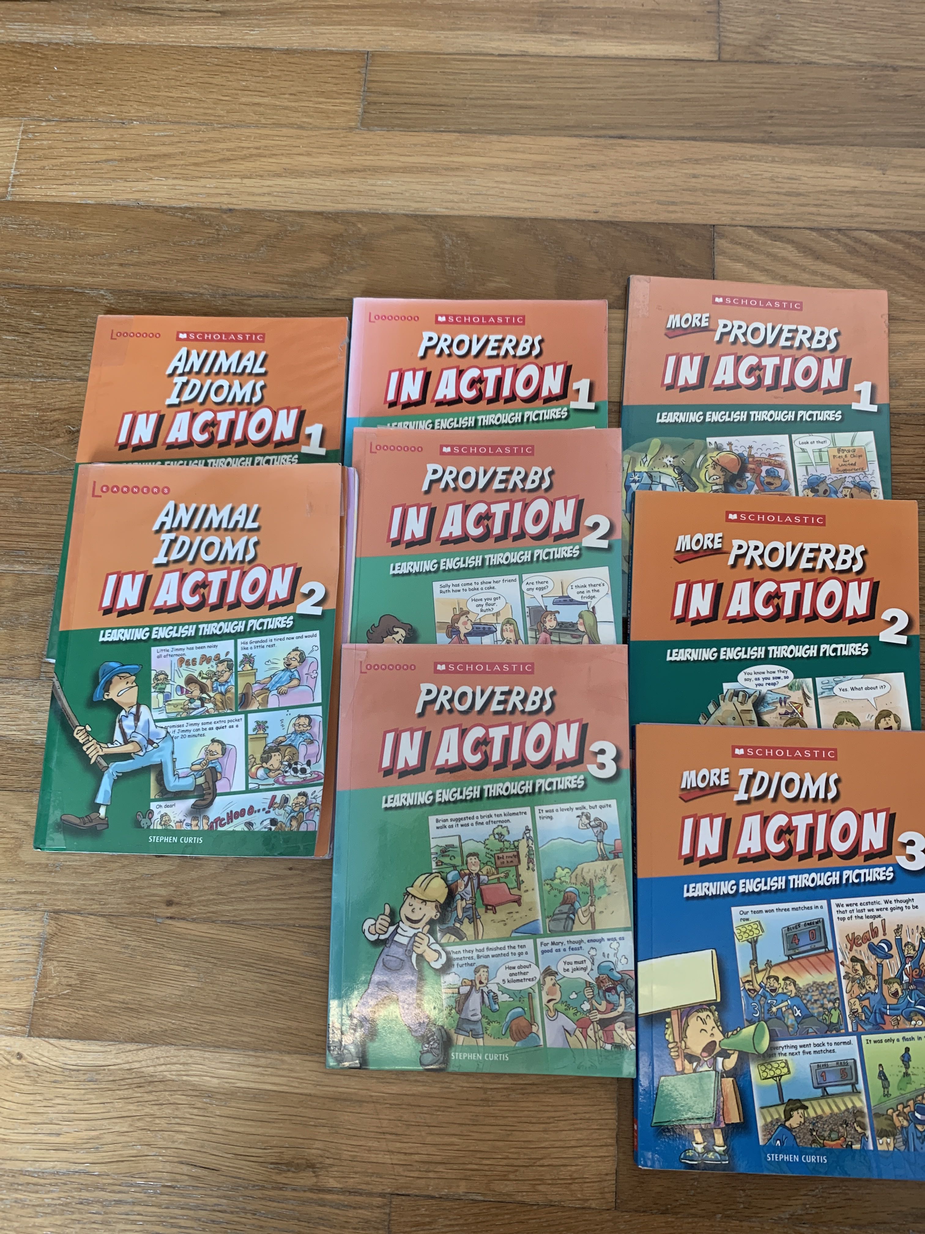 Proverbs/ idioms in cartoons, Hobbies & Toys, Books & Magazines ...