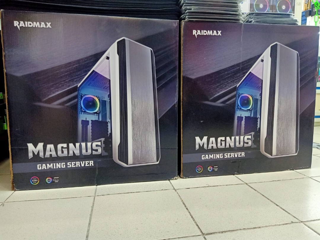 RAIDMAX MAGNUS GAMING SERVER CASE, Computers & Tech, Desktops on Carousell
