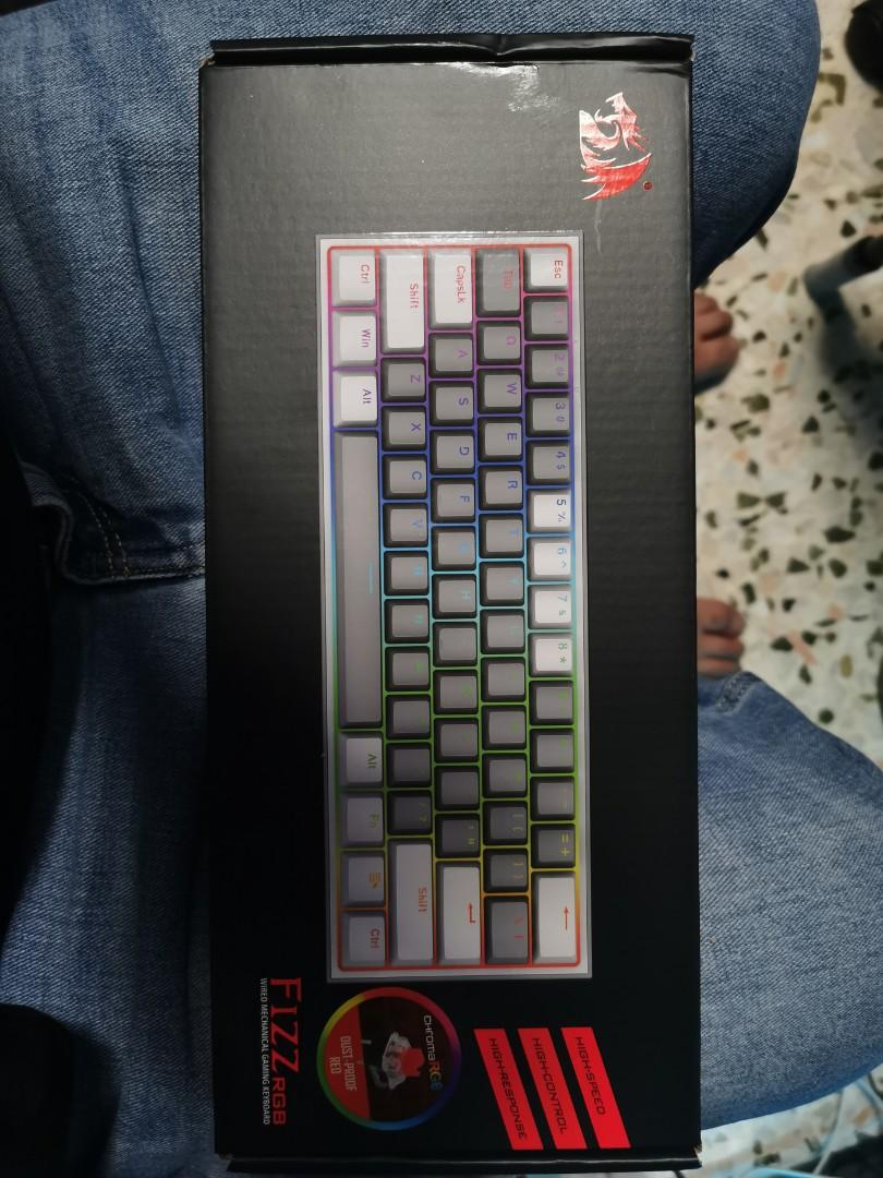 Red Dragon mechanical 60% keyboard, Computers & Tech, Parts ...