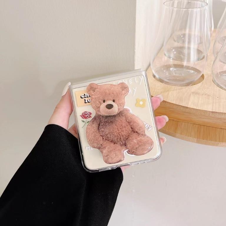 [Samsung] Coellica's Cute Bear with Popsocket Samsung Galaxy Z Flip ...