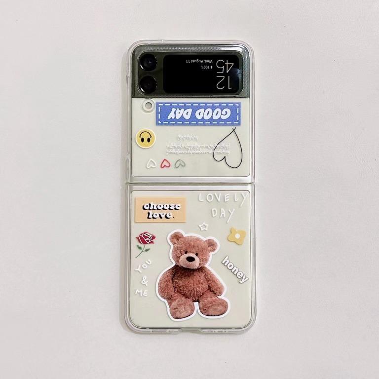 [Samsung] Coellica's Cute Bear with Popsocket Samsung Galaxy Z Flip ...
