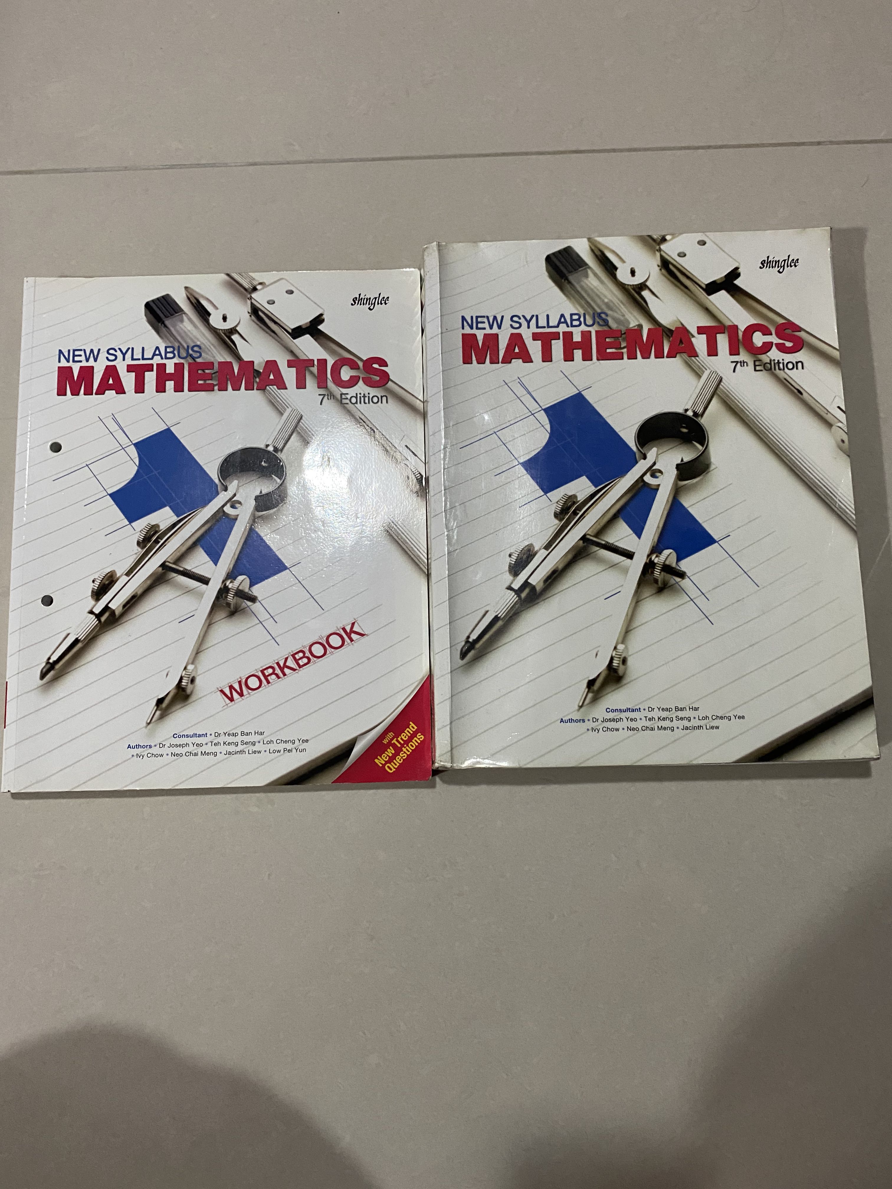 Sec 1 mathematics textbook, Hobbies & Toys, Books & Magazines ...