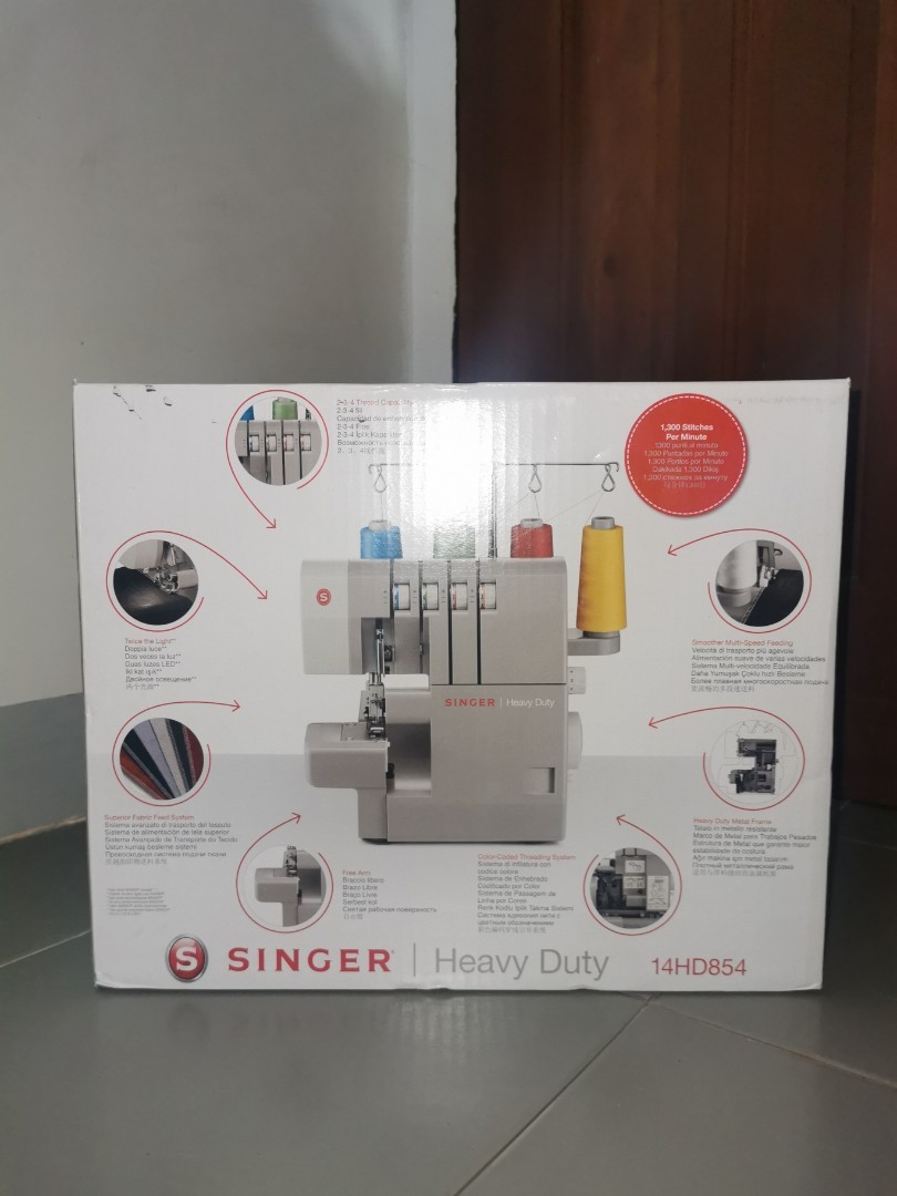 SINGER 4-THREAD SERGER/OVERLOCKER, Women's Fashion, Tops, Blouses on ...