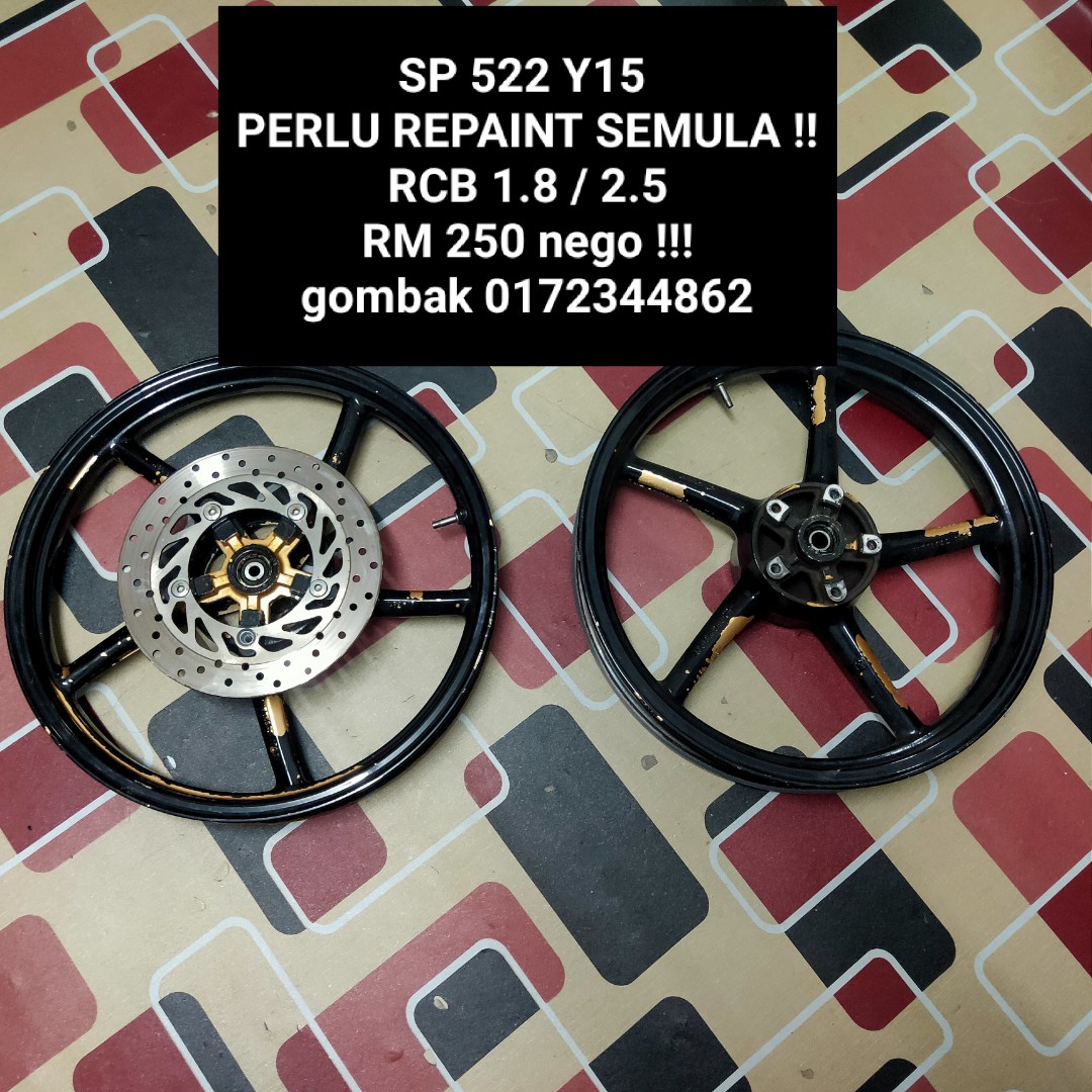 SP RCB, Motorbikes on Carousell