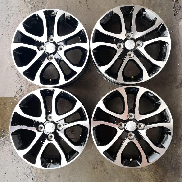 SPORT Rim PERODUA ORI 15" MYVI BEZZA ALZA VIVA AXIA SAGA KELISA WIRA , Auto Accessories on Carousell