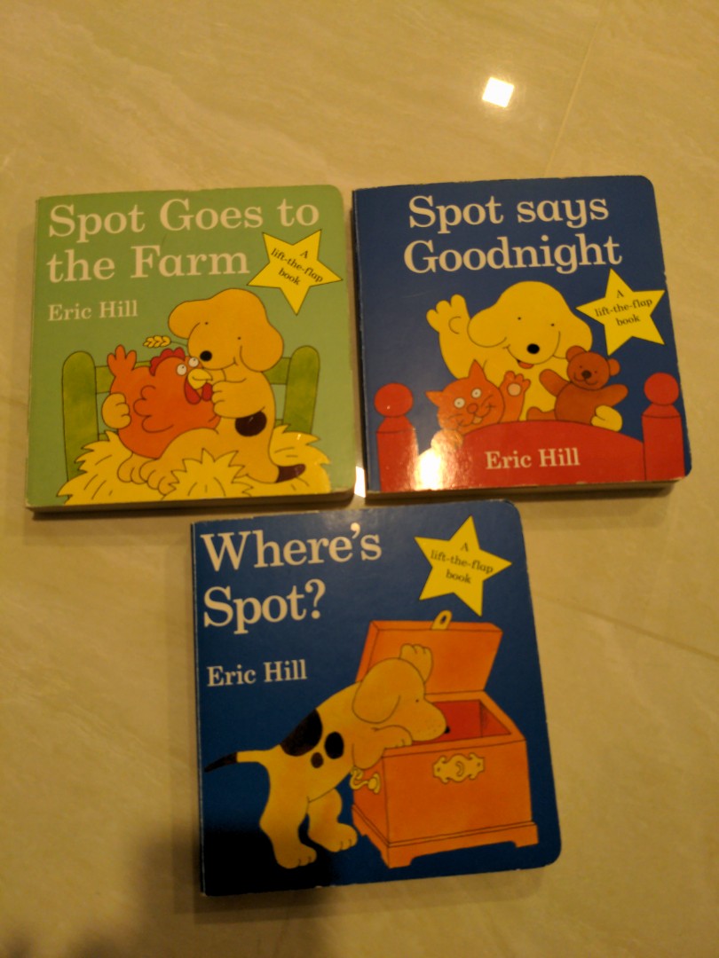 Spot Board Books by Eric Hill, Hobbies & Toys, Books & Magazines ...