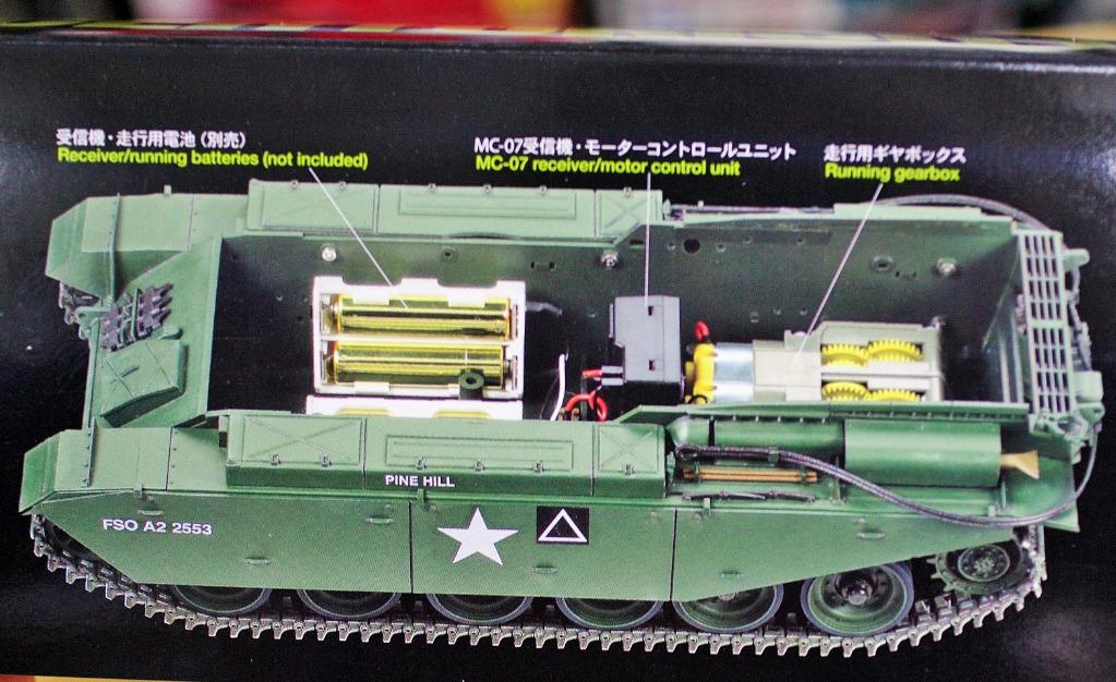全新-Tamiya-田宮-56604-1/25-Export Version -Rc- British Tank Centurion Mk. III w/ control-雙摩打遙控電動版-M ...