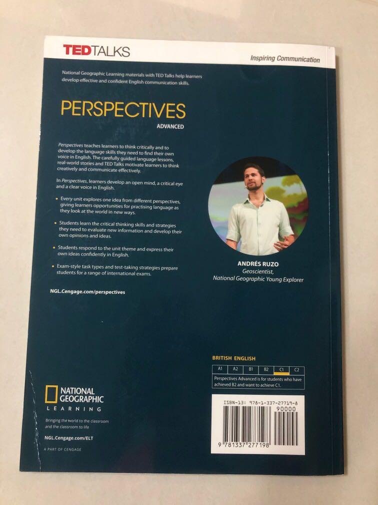 TED TALKS Perspectives Advanced, Hobbies & Toys, Books & Magazines, Magazines on Carousell