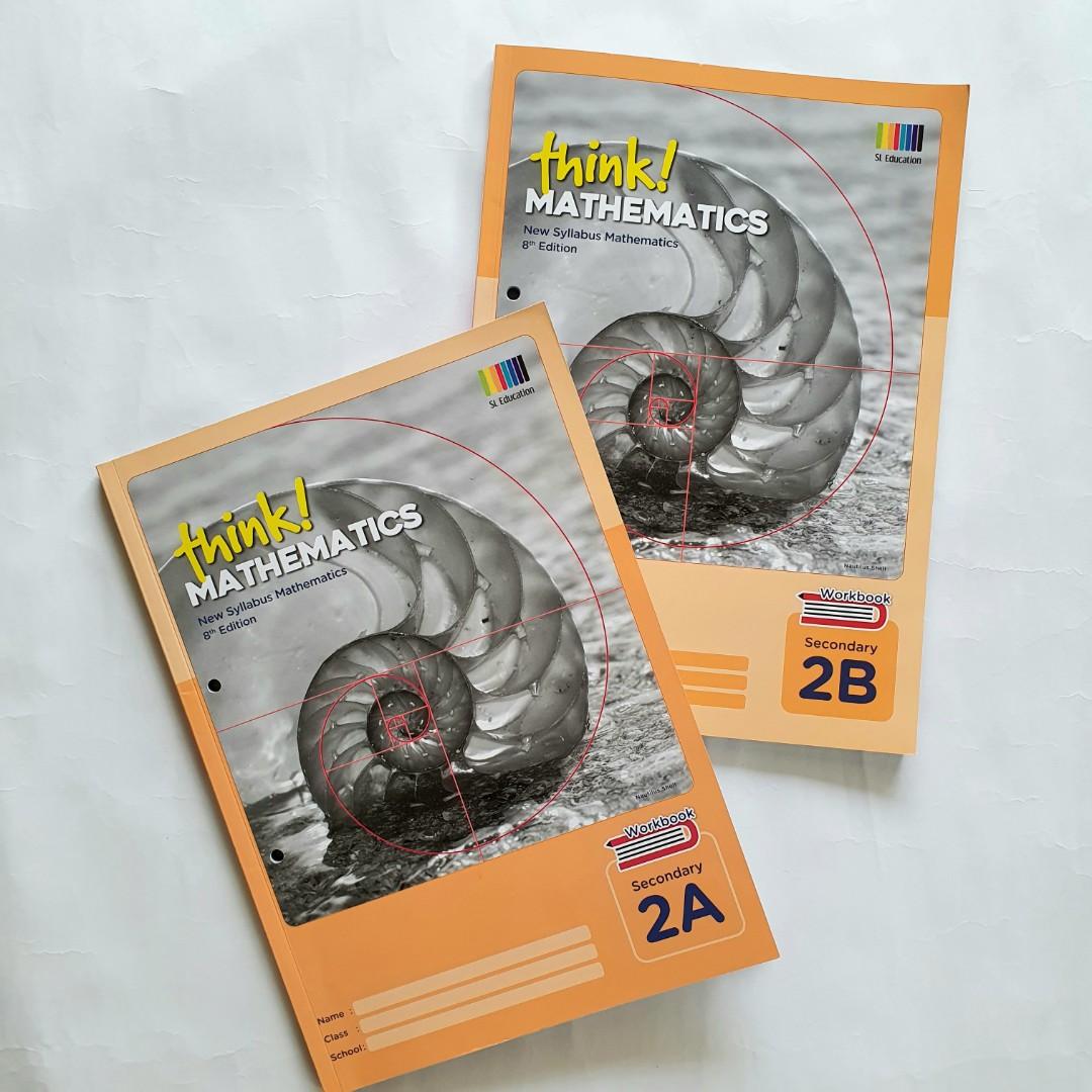 Think Mathematics Secondary 2 Workbook, Hobbies & Toys, Books ...