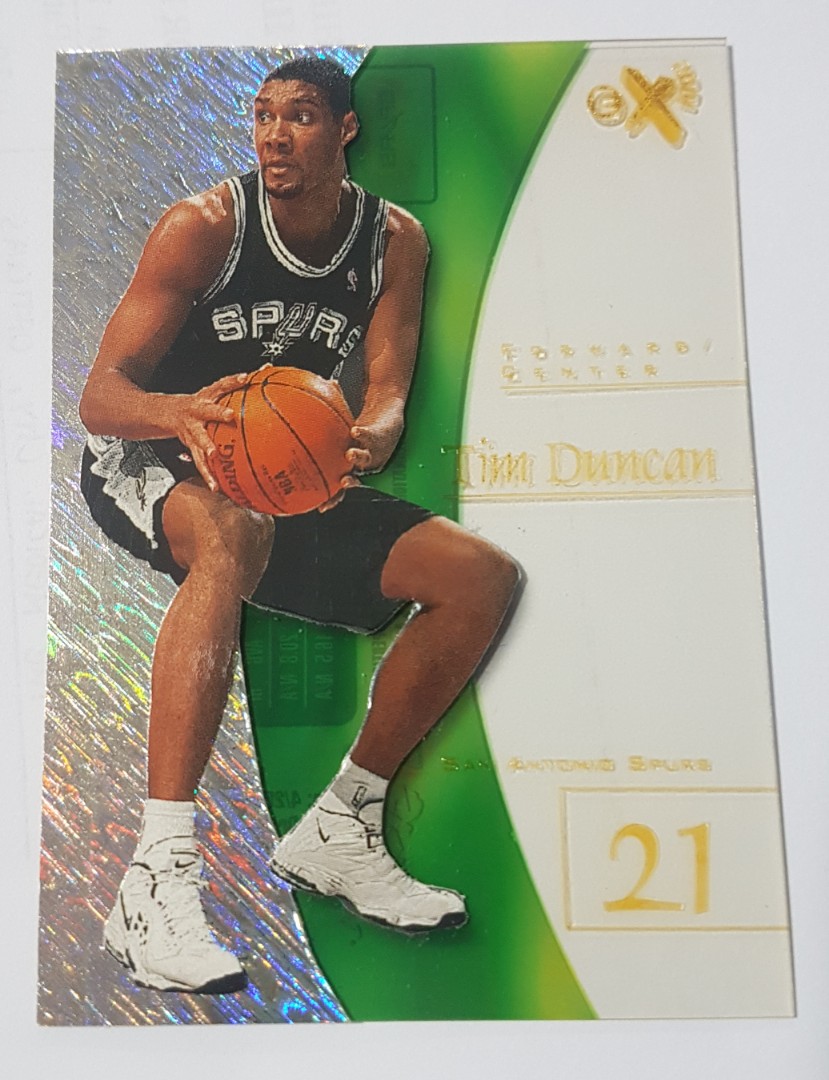 Tim Duncan EX-2001 Rookie Card, Hobbies & Toys, Toys & Games on Carousell