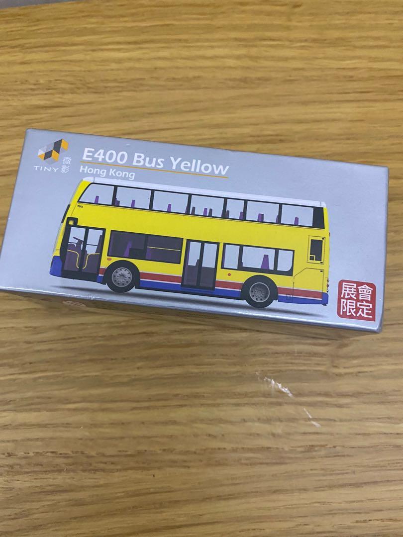 微影Tiny E400 Bus Yellow, 興趣及遊戲, 玩具 & 遊戲類 - Carousell