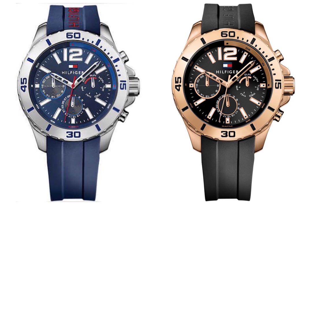 Tommy Hilfiger Clock Man Chronograph Men Watch, Men's Fashion, Watches ...