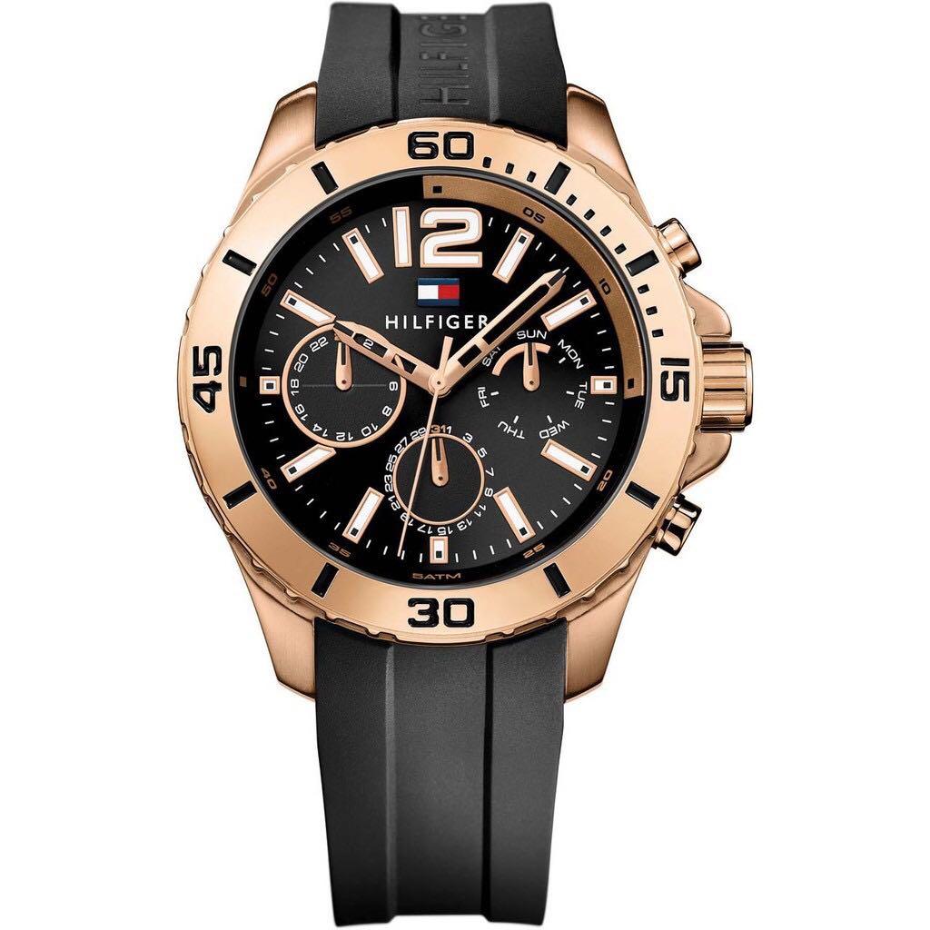 Tommy Hilfiger Clock Man Chronograph Men Watch, Men's Fashion, Watches ...