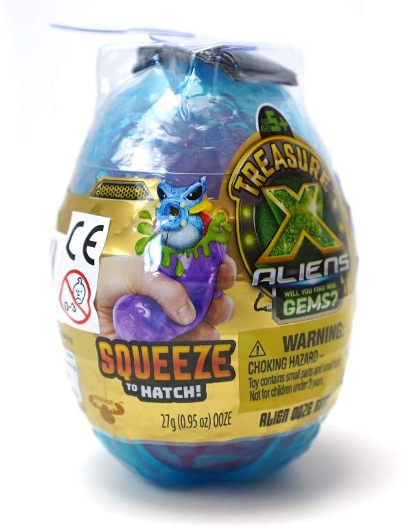 Treasure X Alien Hunters Alien Ooze Eggs Series 2 Squeeze to Hatch (2 ...