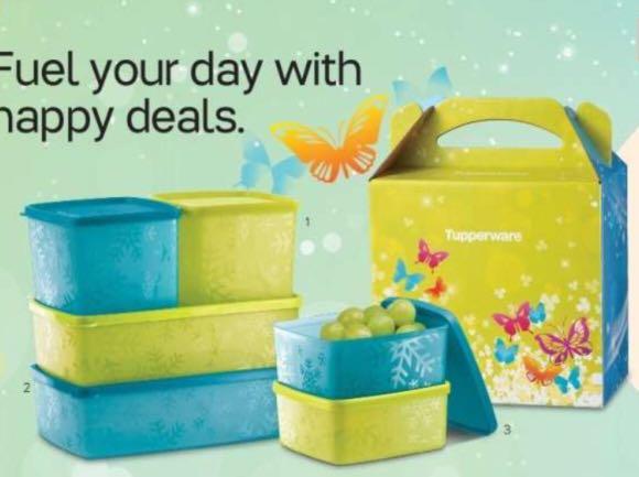 Tupperware Freezer Buddy Set (6), Furniture & Home Living, Kitchenware ...