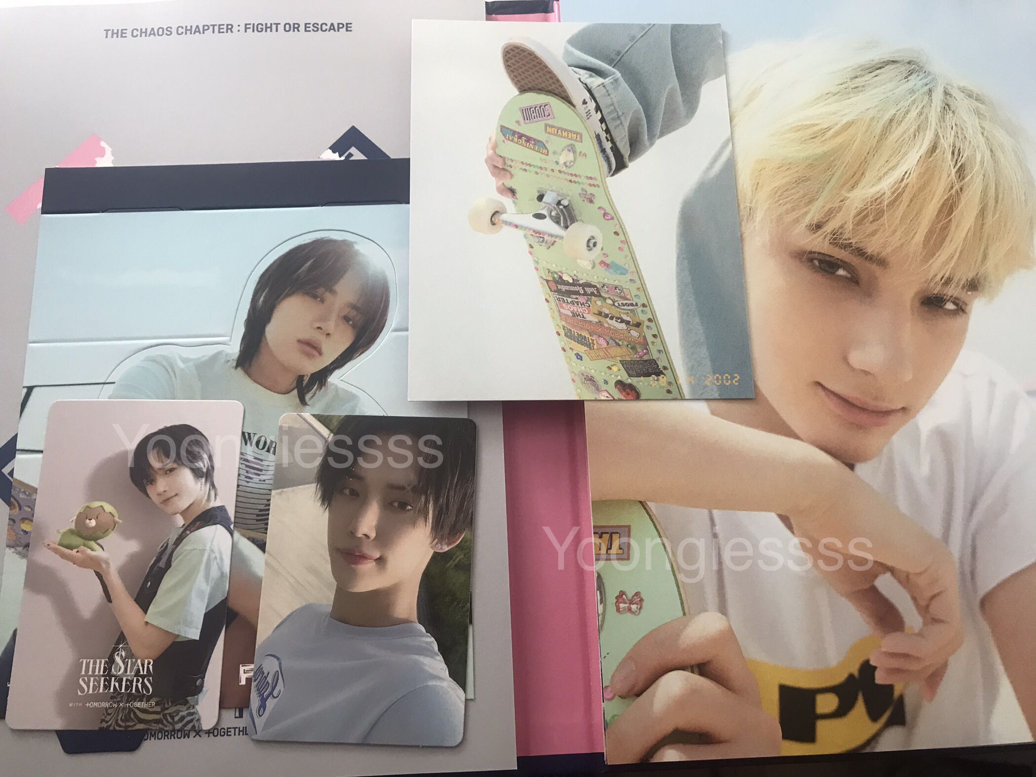 TXT FOE Album Full Set Unsealed Soobin Yeonjun Beomgyu Heuningkai ...