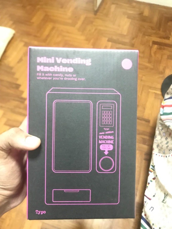 Typo Mini Vending Machine, Hobbies & Toys, Toys & Games on Carousell