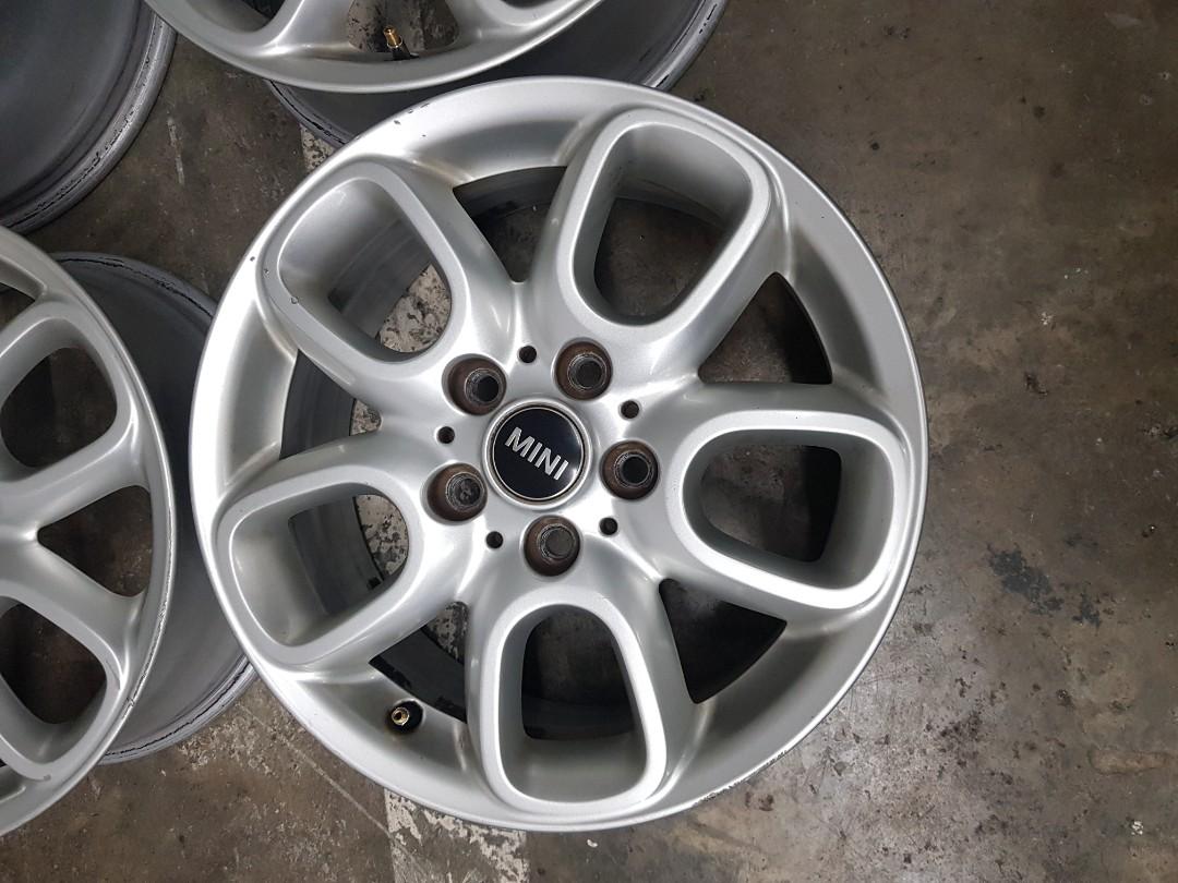 Used 16" Original Mini Cooper Rims, Car Accessories, Tyres & Rims on ...