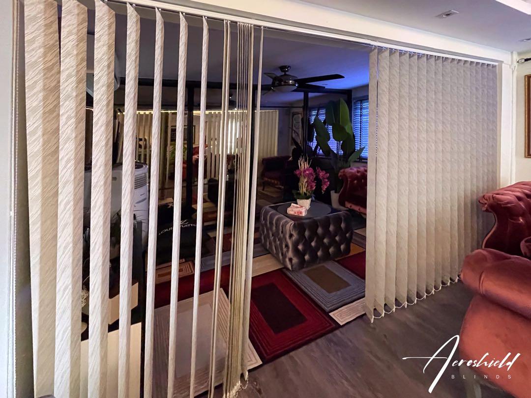Vertical Blinds as a Room Divider on Carousell