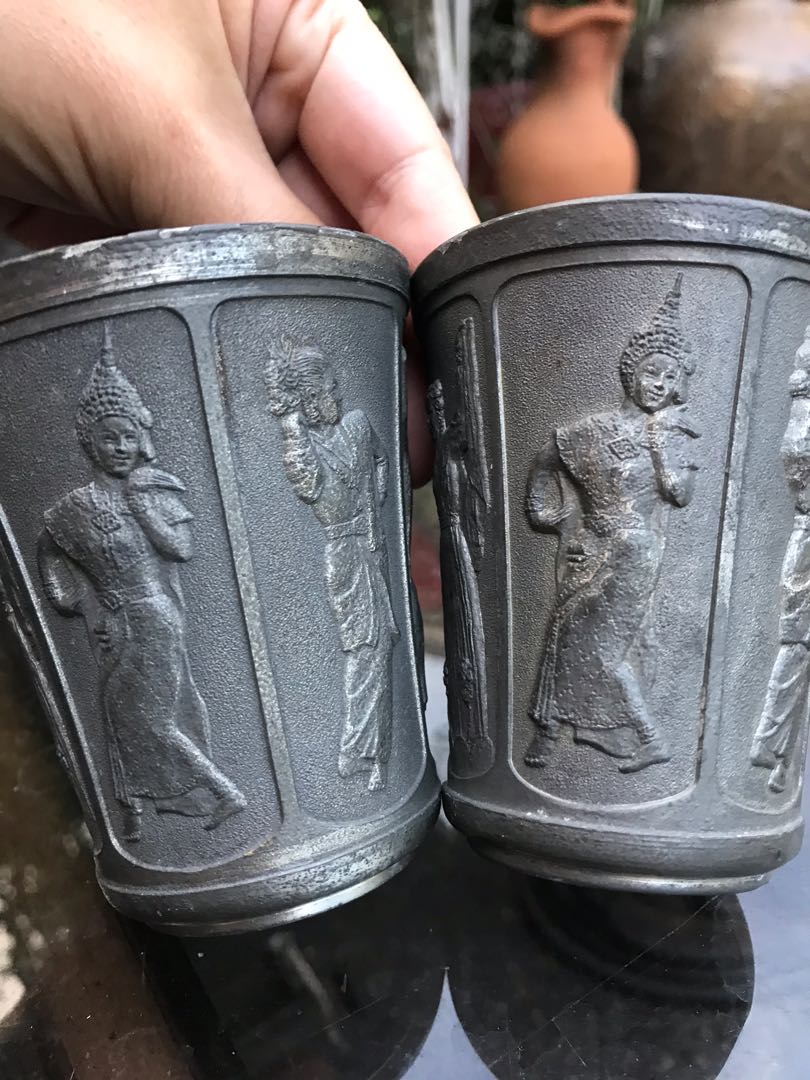 Vintage ASEAN Collectible Brass Cups, Hobbies & Toys, Memorabilia ...