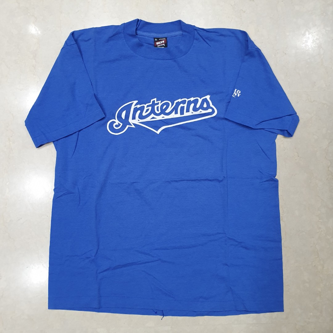 Vintage Interns '27' Tee, Men's Fashion, Tops & Sets, Tshirts & Polo ...