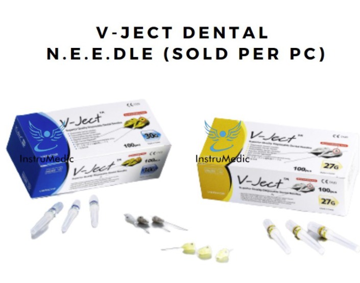 V-Ject Dental needle (Sold per pc), Health & Nutrition, Medical ...