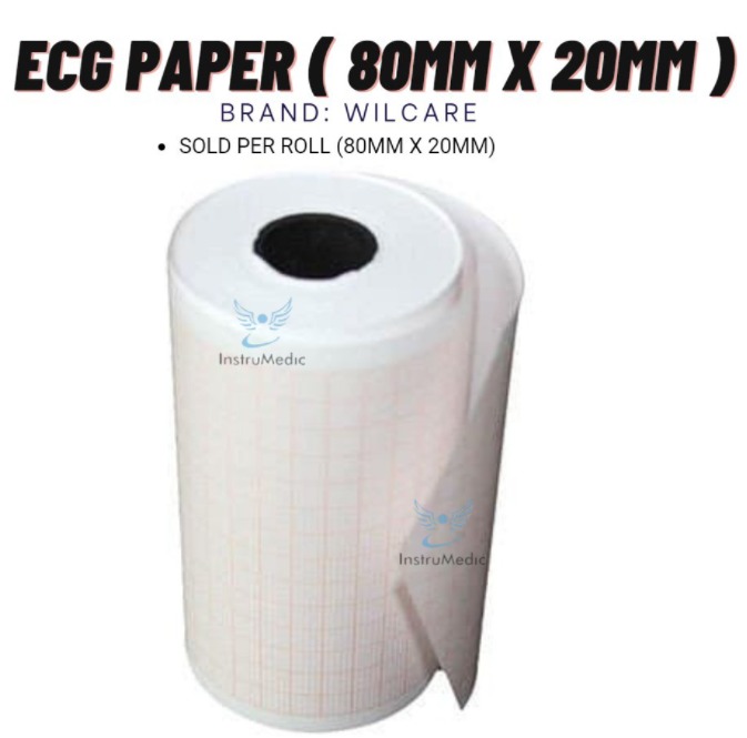WILCARE ECG PAPER ( 80MM X 20MM ), Health & Nutrition, Medical Supplies ...