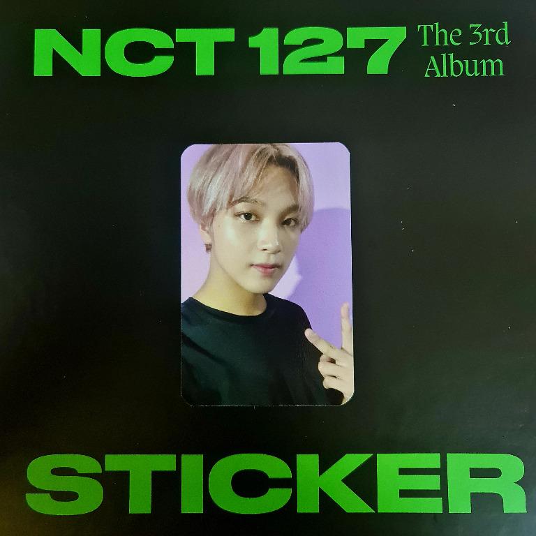 [WTS] NCT 127 Sticker Deluxe Box Haechan Selfie Photocard TAEYONG TAEIL ...