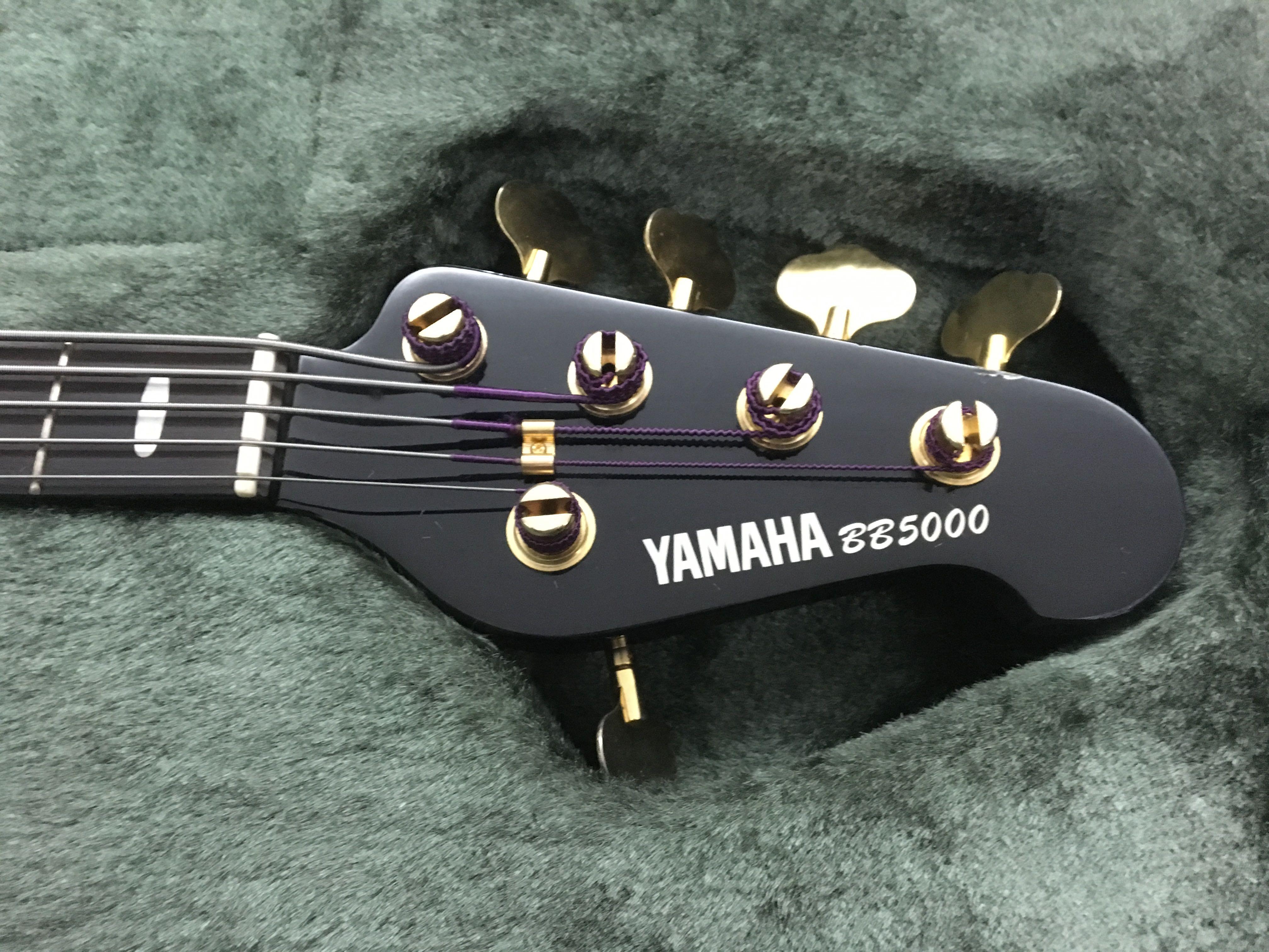 Yamaha BB5000 5-string Neck-Through-Body Bass Guitar (Broadbass / Broad ...