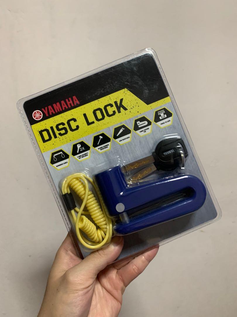 Yamaha Disc Lock, Motorcycles, Motorcycle Accessories on Carousell