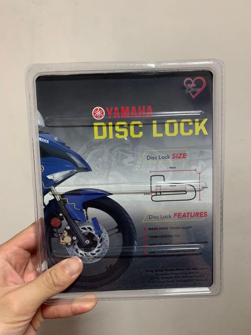 Yamaha Disc Lock, Motorcycles, Motorcycle Accessories on Carousell