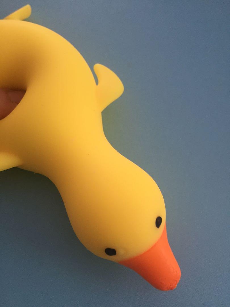 Yellow Duck Squishy, Hobbies & Toys, Toys & Games on Carousell