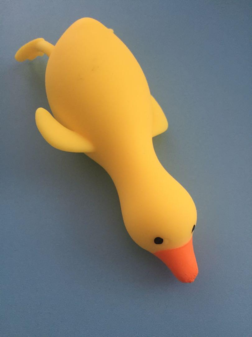 Yellow Duck Squishy, Hobbies & Toys, Toys & Games on Carousell