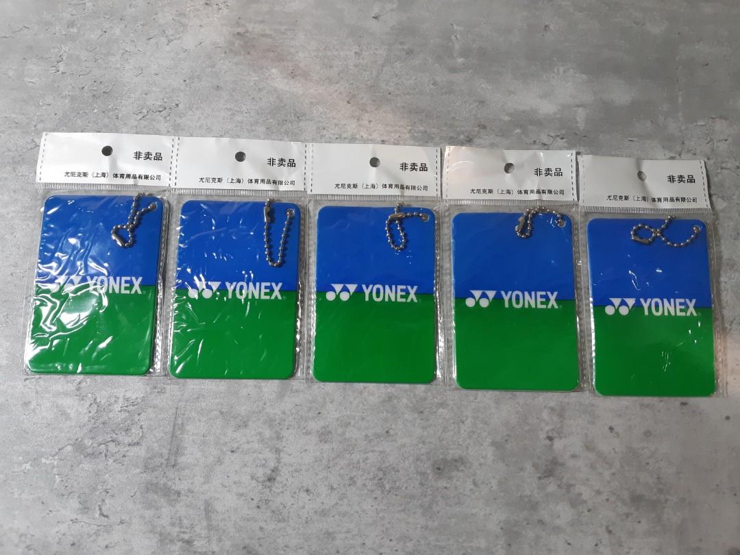 Yonex badminton name card porch, Men's Fashion, Activewear on Carousell