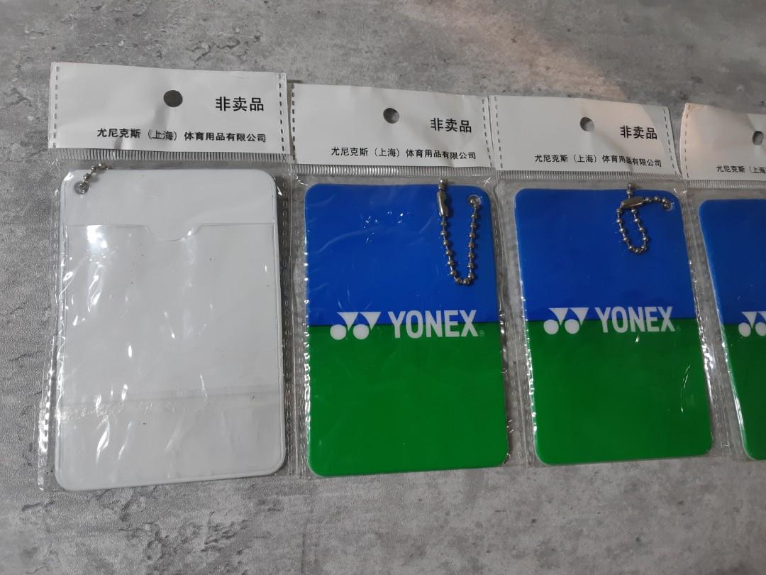 Yonex badminton name card porch, Men's Fashion, Activewear on Carousell