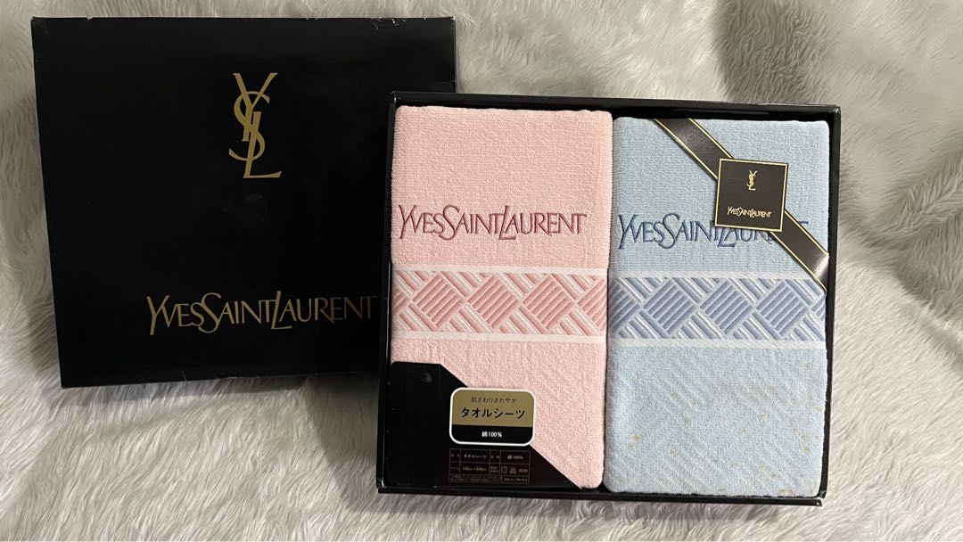 YSL COUPLE FLATSHEET / BLANKETP, Furniture & Home Living, Bedding ...