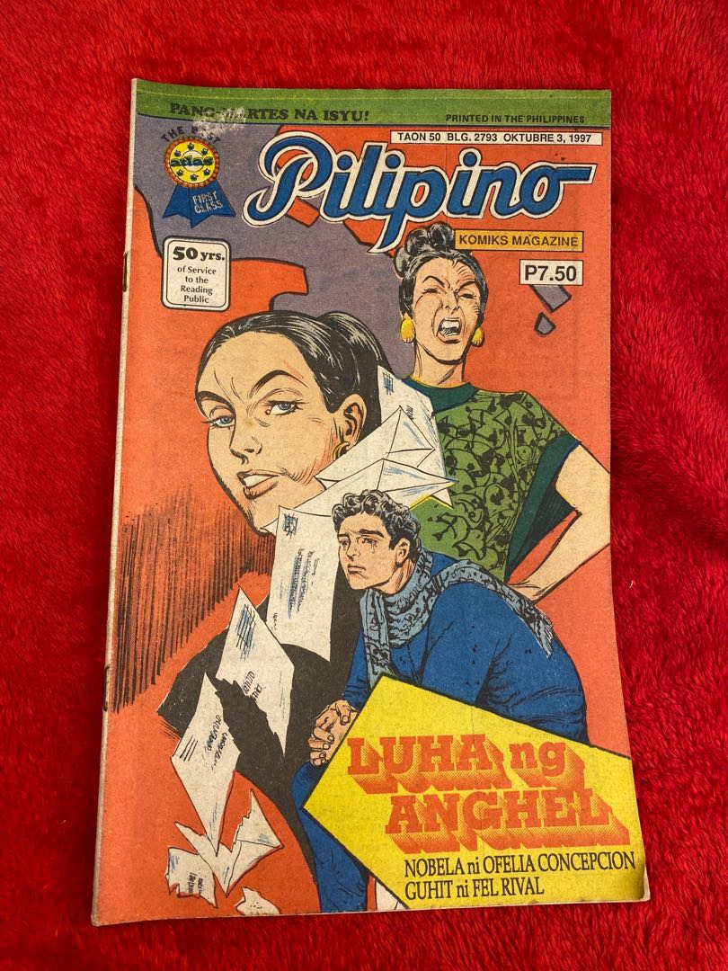 1997 Pilipino Komiks #2793 Philippines Comics Luha Ng Anghel Fel Rival ...
